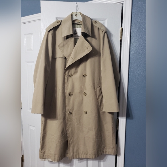 misty harbor | Jackets & Coats | Mens Misty Harbor Tan Trench Coat ...